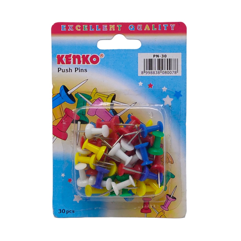 Jual Push Pin / Jarum Tekan / Paku Pin Kenko PN-30 TR | Shopee Indonesia