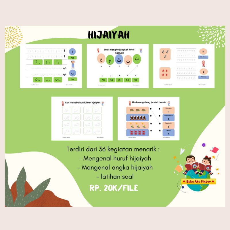 Jual Worksheet Hijaiyah | Shopee Indonesia