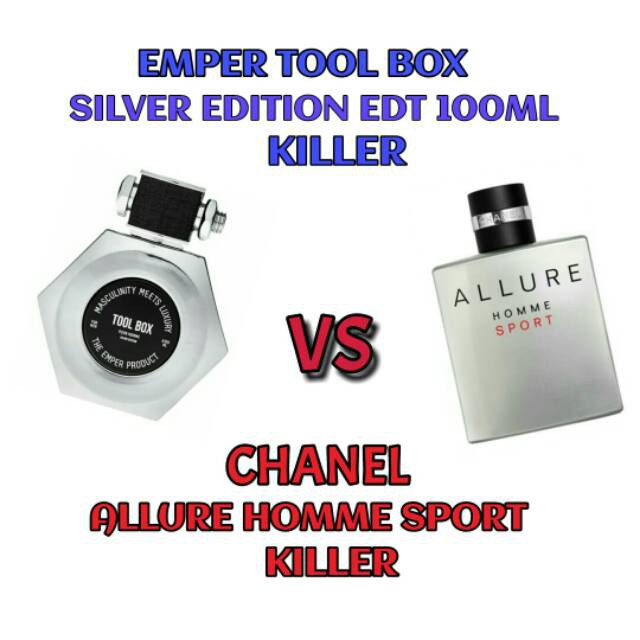 Jual Emper Tool Box Silver Edition For Men Edt 100ml | Shopee Indonesia