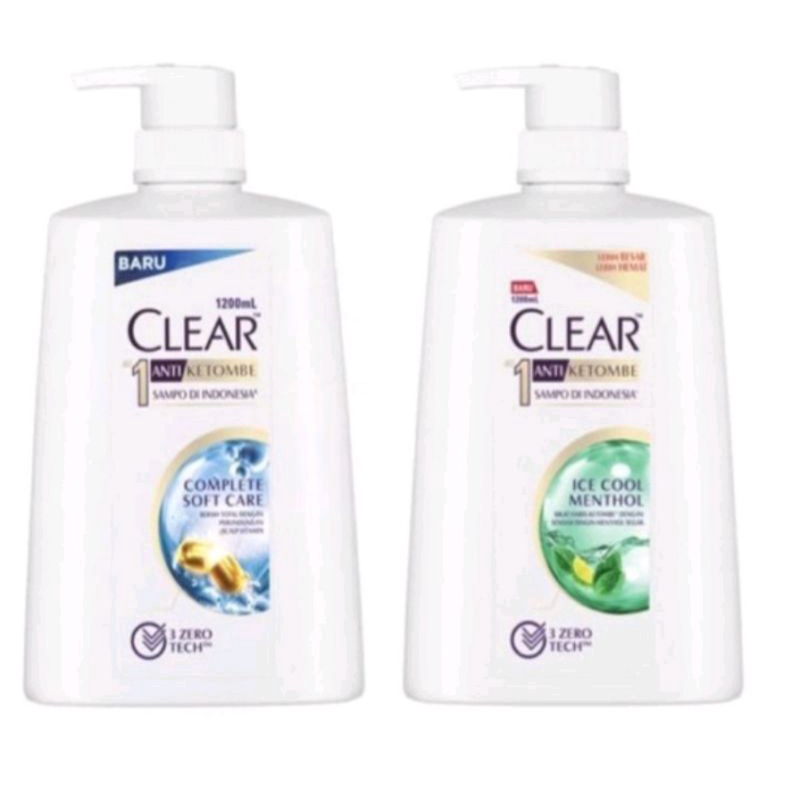 Jual CLEAR Shampoo 1.2L ( PUMP ) | Shopee Indonesia