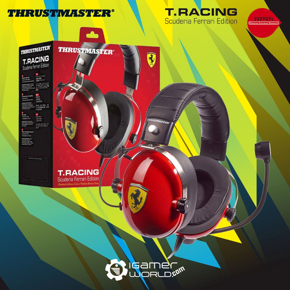 Jual Thrustmaster T.Racing Scuderia Ferrari Edition Gaming Headset ...