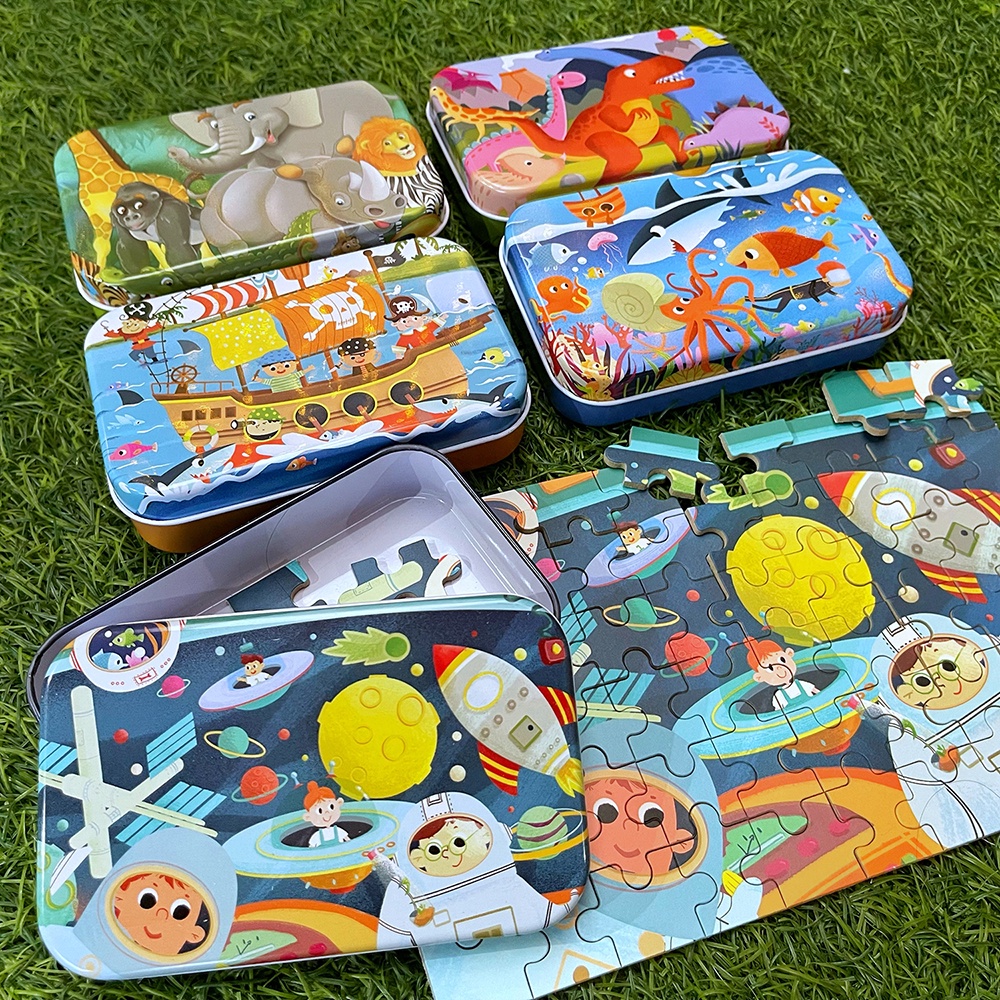 Jual PUZZLE KALENG 60pcs | PUZZLE KAYU EDUKASI ANAK | PUZZLE BOX KALENG ...