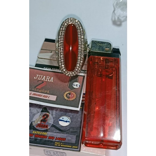 Jual SANG JUARA BATU AKIK RED RAFLESIA CAT EYE BENGKULU SUPER HQ ITEM ...