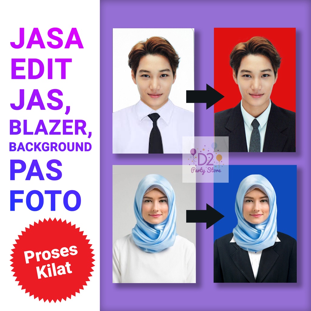 Jual JASA EDIT JAS BLAZER BACKGROUND PAS FOTO Indonesia|Shopee Indonesia
