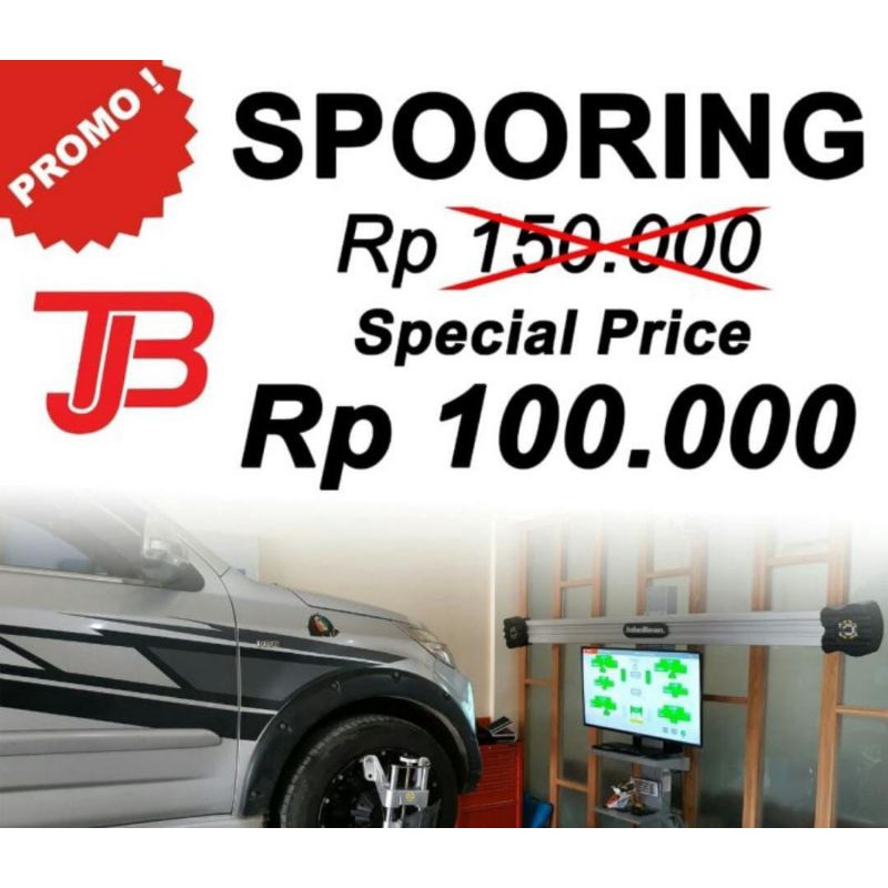 Jual Promo Voucher Spooring 3D Semua Mobil Toko Surabaya | Shopee Indonesia