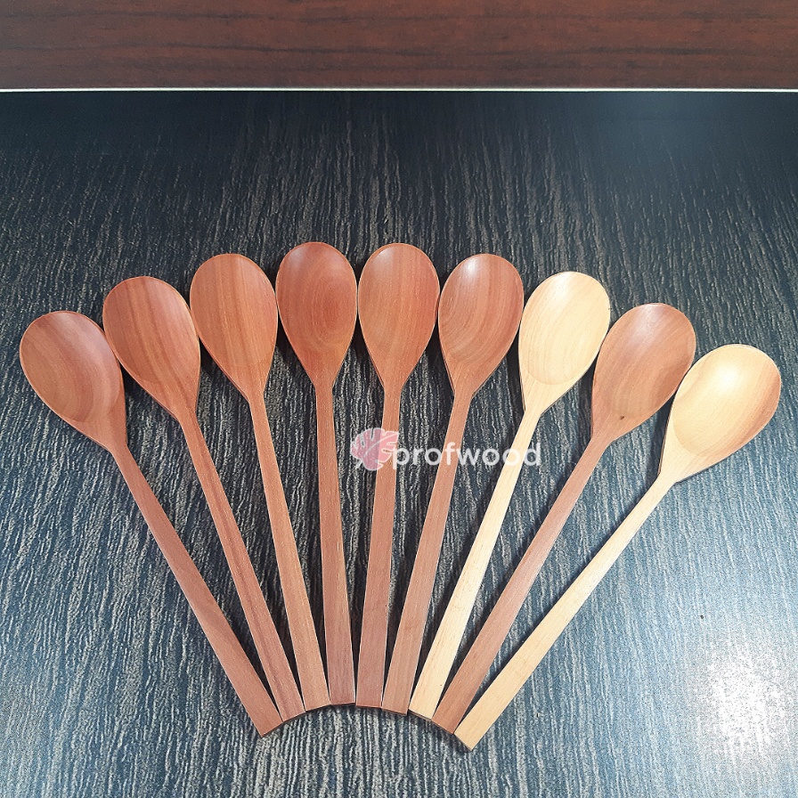 Jual Sendok kayu panjang 20 cm - Sendok makan kayu | Shopee Indonesia
