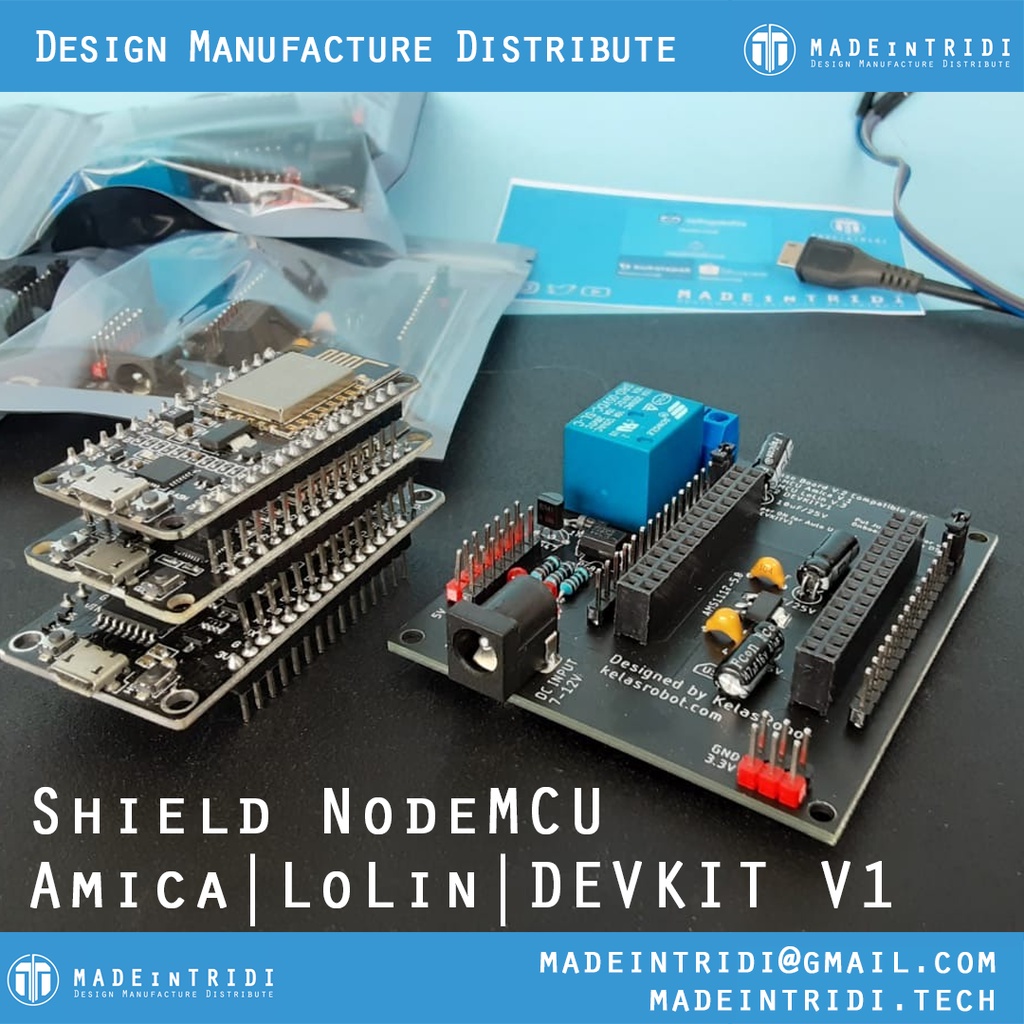 Jual Base Board Shield NodeMCU Amica | LoLin | DEVKIT V1 | Shopee Indonesia Jual Base Board Shield NodeMCU Amica | LoLin | DEVKIT V1 | Shopee Indonesia