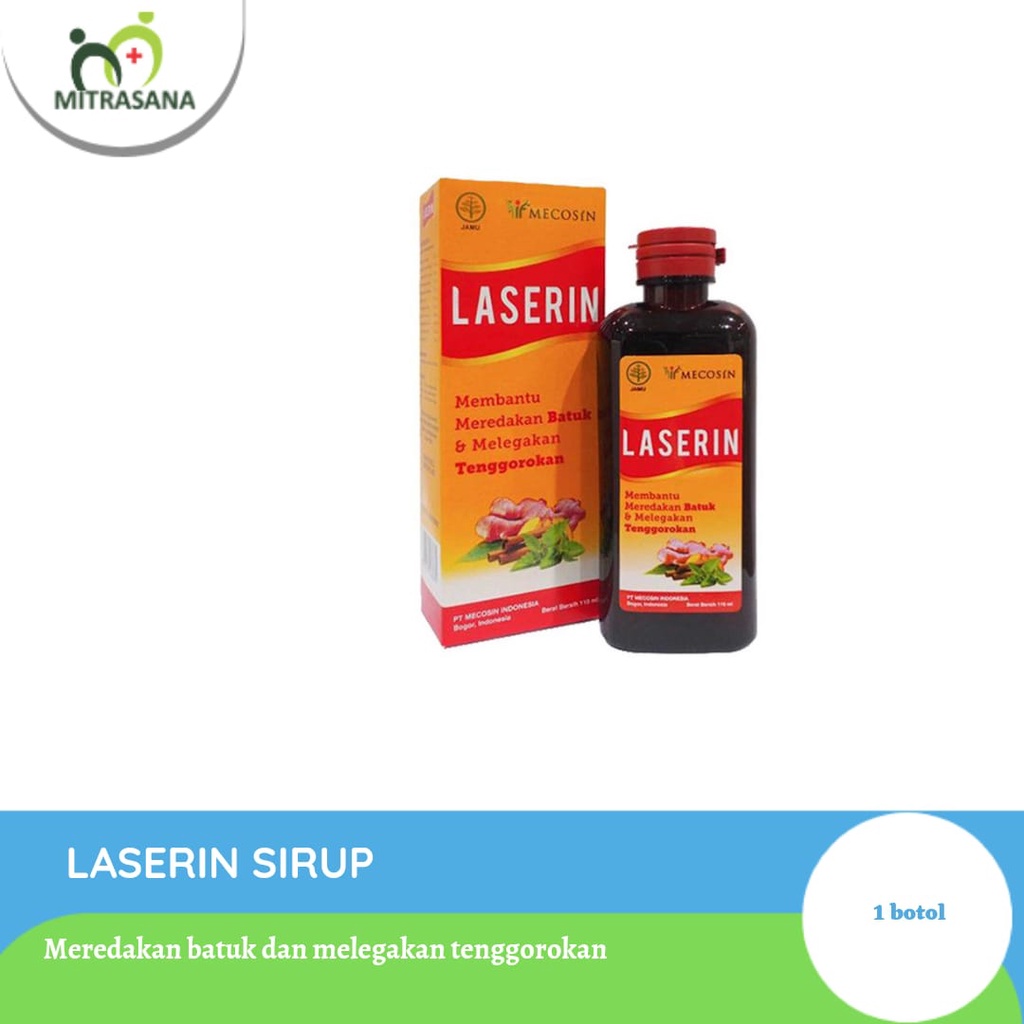 Jual Laserin Obat Batuk 60 ml/ 110 ml | Shopee Indonesia