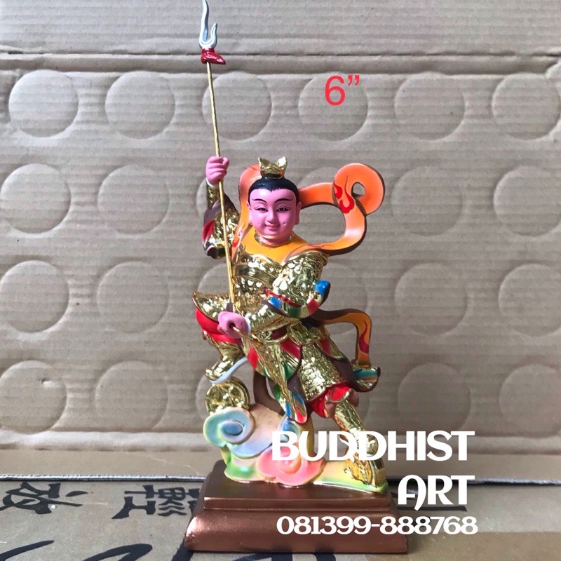 Jual patung dewa nacha naca nezha fiber 6 inch | Shopee Indonesia