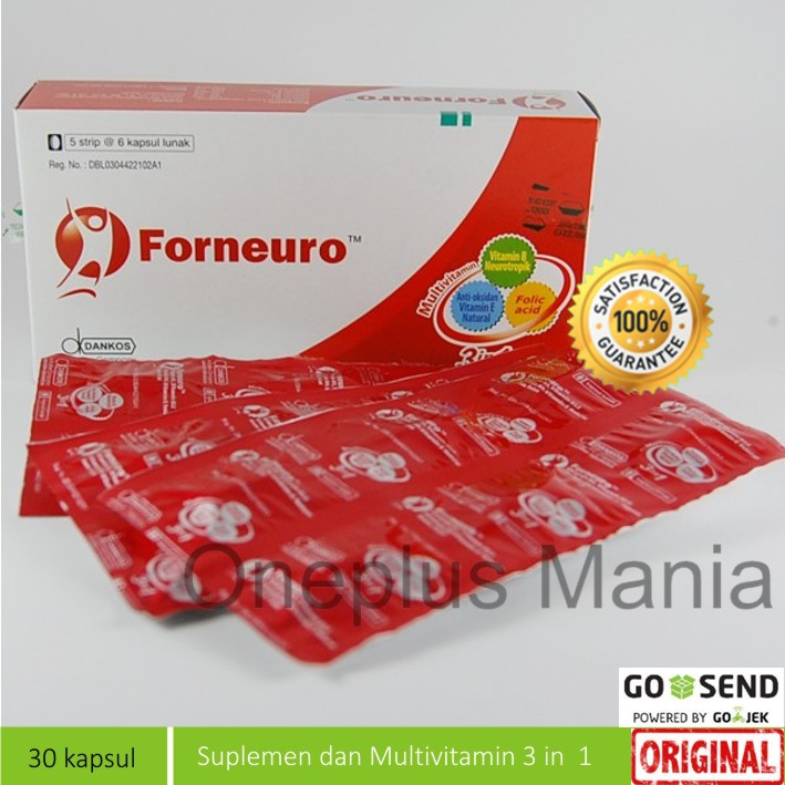 Jual FORNEURO SUPLEMEN DAN MULTIVITAMIN ANEMIA | Shopee Indonesia