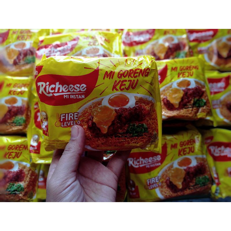 Jual Mie goreng Richeese Level 0 / Level 3 | Shopee Indonesia