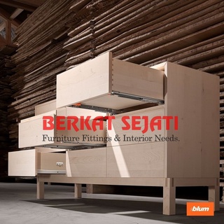 Jual Rel Laci Tandem BLUM 30 cm 30cm Single Ext Slowmotion Slow Soft ...