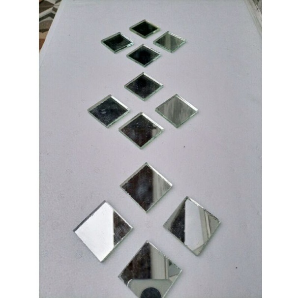 Jual Potongan Kaca cermin 4x4 cermin potong kotak Kaca Potong | Shopee ...
