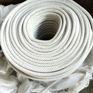 Jual Tali Tambang Kuralon Guralon Katun 10 mm 12 mm Warna Putih Curalon ...