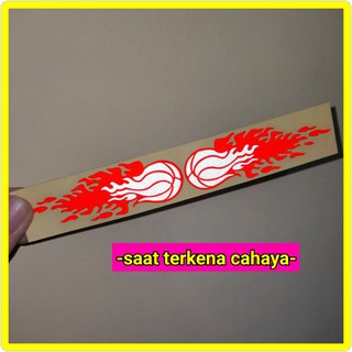 Jual stiker cutting motor keren stiker bola api Indonesia|Shopee Indonesia