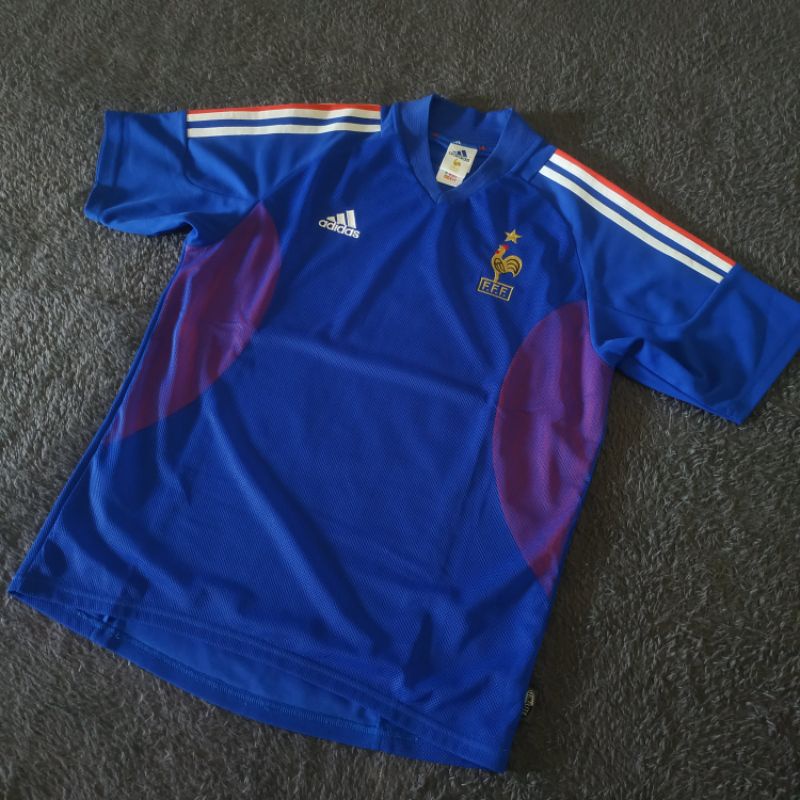 Jual JERSEY PRANCIS HOME WORLD CUP 2002 ORIGINAL | Shopee Indonesia
