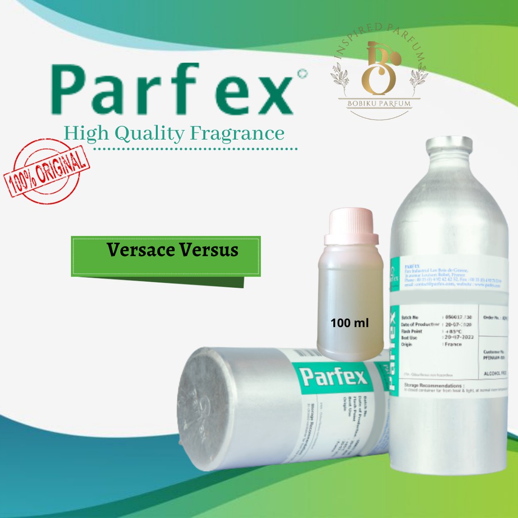 Jual BIBIT PARFUM MURNI VERSACE VERSUS // PARFEX 100ML REPACK | Shopee ...