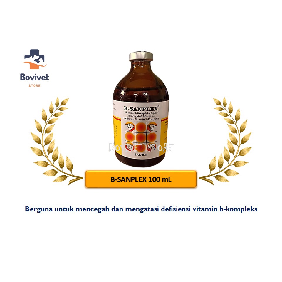 Jual B SANPLEX 100 mL | Vitamin B Kompleks Hewan | Shopee Indonesia