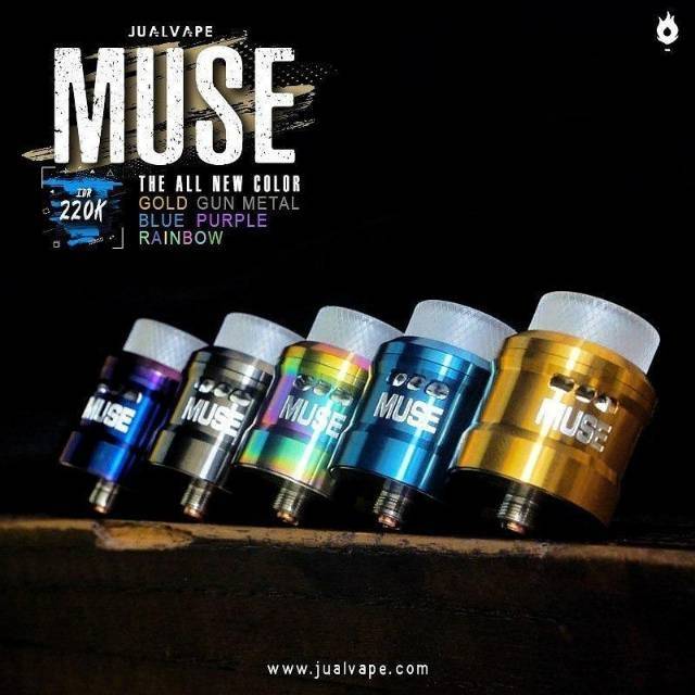 Jual MUSE RDA 24MM AUTHENTIC BY VAPEAM ATOMIZER | Shopee Indonesia