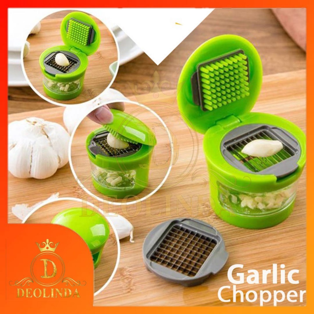 Jual ALAT PENGIRIS BAWANG GARLIC CHOPPER | Shopee Indonesia