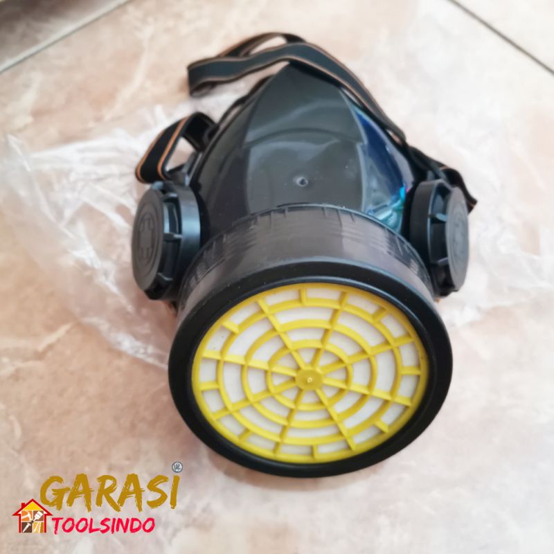 Jual masker cat single filter masker obat safety mask masker kimia 1 ...