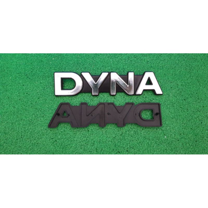 Jual emblem atau logo tulisan DYNA untuk toyota dyna saurus | Shopee ...