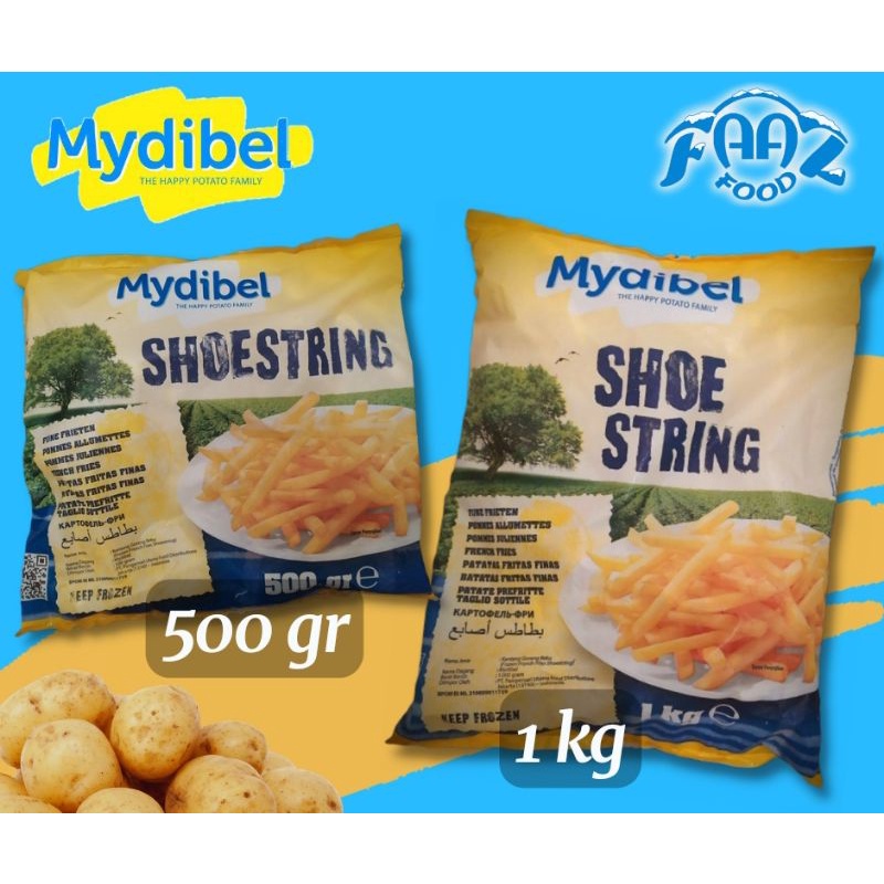 Jual Kentang ShoeString Mydibel (French Fries, Potato, Kentang Goreng ...
