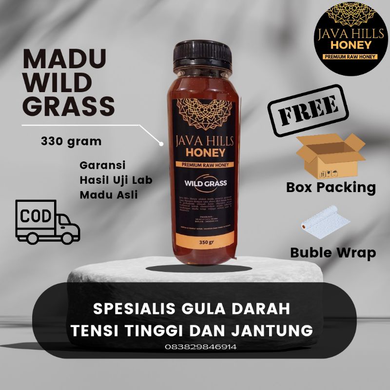 Jual MADU WILD GRASS JAVA HILLS HONEY ATASI GULA DARAH JANTUNG ASAM ...