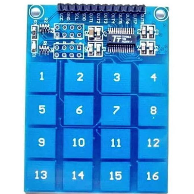 Jual Ttp229 I2C Keypad Numpad 4X4 Pcb Touch Sentuh Capacitive Module 16 Efgad774 Segera Dapatkan ...