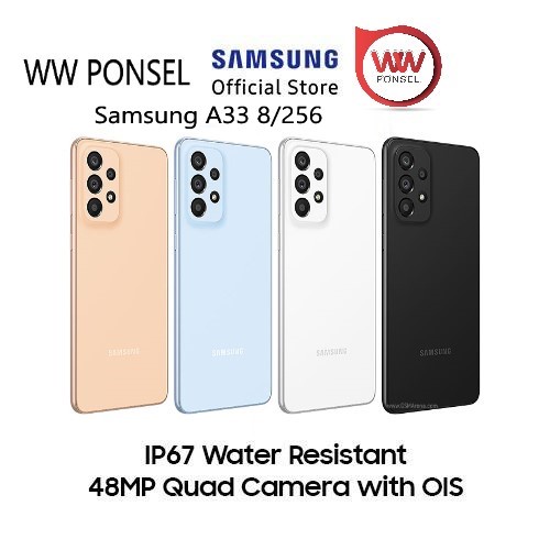 Jual Hp Samsung Galaxy A33 5G Ram 8GB Internal 256GB Garansi Resmi ...