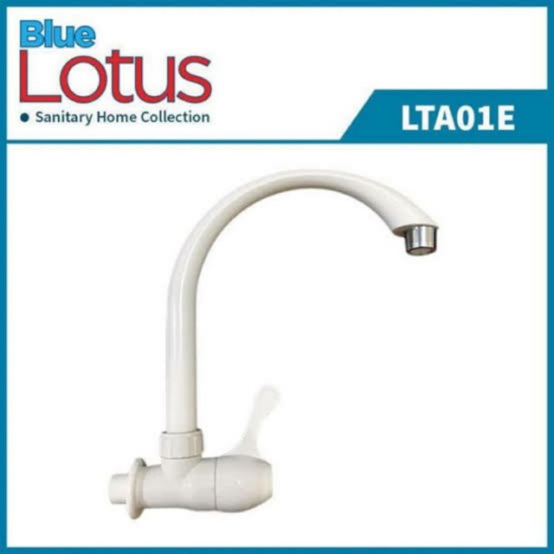 Jual Kran angsa pvc Blue Lotus Putih | Shopee Indonesia