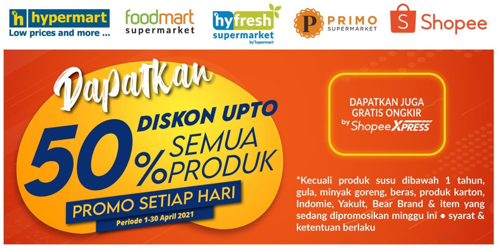 Toko Online Hypermart East Coast Authorized Store | Shopee Indonesia