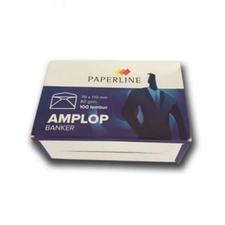 Jual Amplop banker Paperline putih kecil mini 70x110mm | Shopee Indonesia