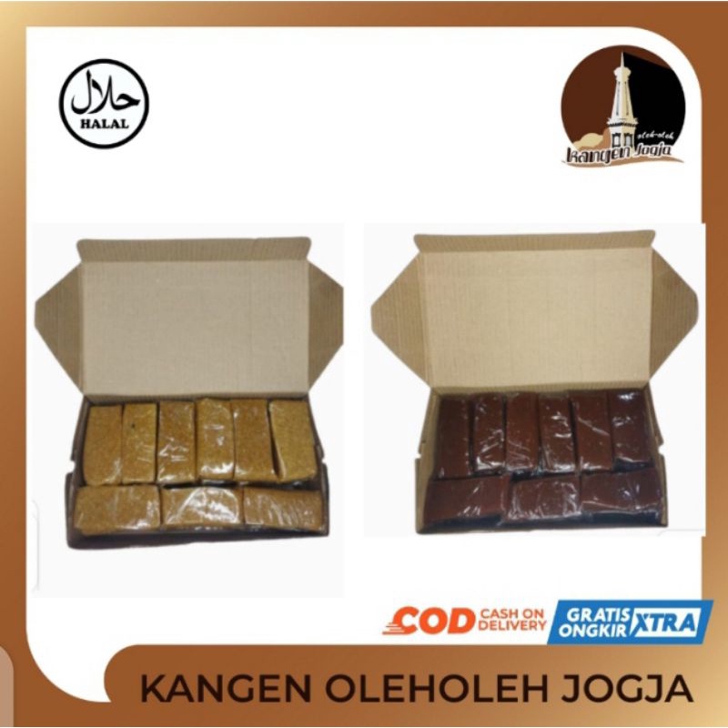 Jual Jenang Ketan Hitam Dan Krasikan / isi 1 kg (36 pcs) Oleh Oleh Khas ...