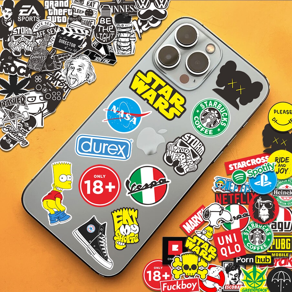 Jual Stiker Pack Mini (25 Pcs) Stiker HP Stiker Laptop Stiker Helm ...