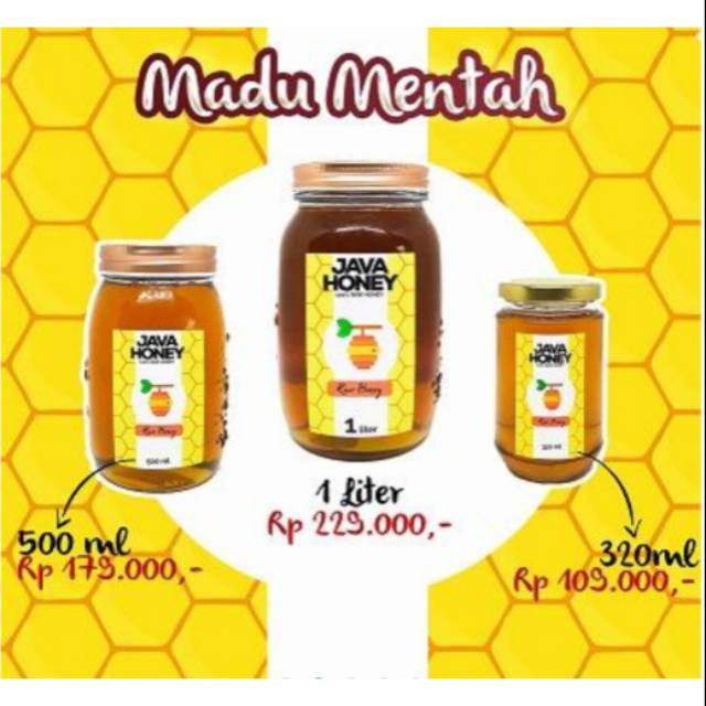 Jual Java Honey Raw Honey 1L (Khusus Jabodetabek) | Shopee Indonesia