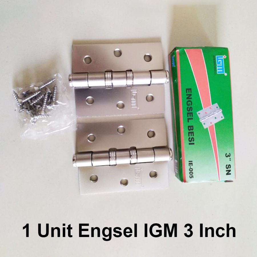 Jual Engsel Tebal Stainles 3" Inch Bagus / Engsel Pintu Jendela Stenlis ...