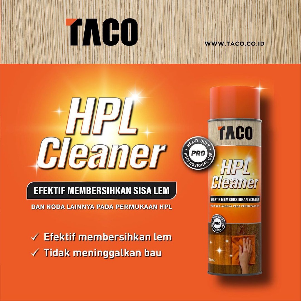 Jual TACO HPL Cleaner (pembersih noda pada hpl) Indonesia|Shopee Indonesia