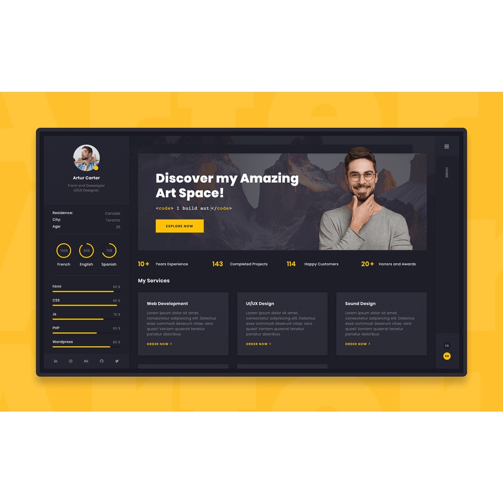 Jual Arter - CV Resume Portfolio Template | Shopee Indonesia