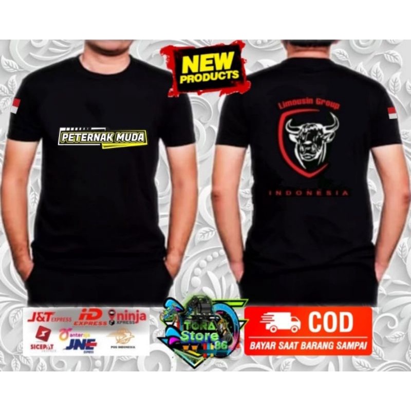 Jual Kaos Pria Lengan Pendek Peternak Muda Sapi Indonesia|Shopee Indonesia Jual Kaos Pria Lengan Pendek Peternak Muda Sapi Indonesia|Shopee Indonesia