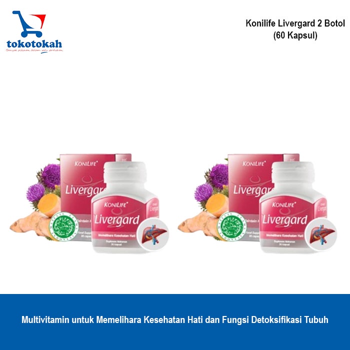 Jual KONILIFE LIVERGARD suplemen kesehatan hati PRODUKSI KONIMEX - 2pcs ...