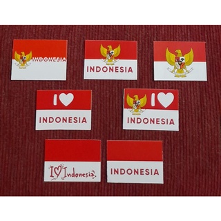 Jual Stiker Bendera Merah Putih dan Garuda Pancasila Pin Merah Putih ...