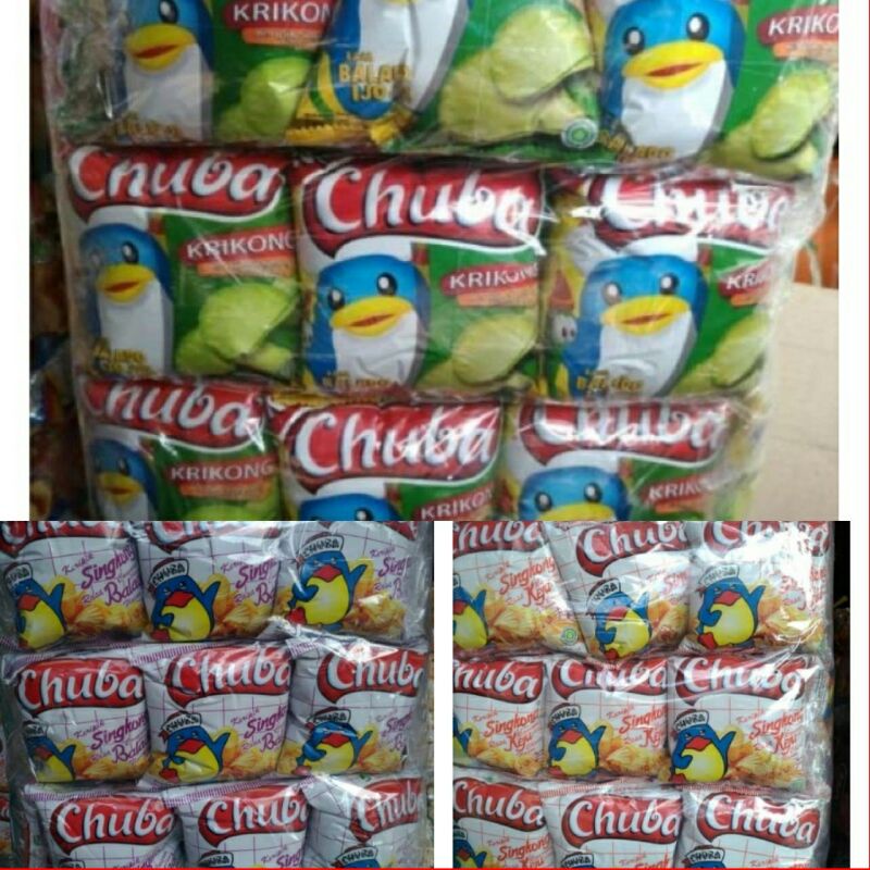 Jual Chuba | Chuba Kripik Singkong | Chuba kemasan 2Pcs | Chuba kemasan ...