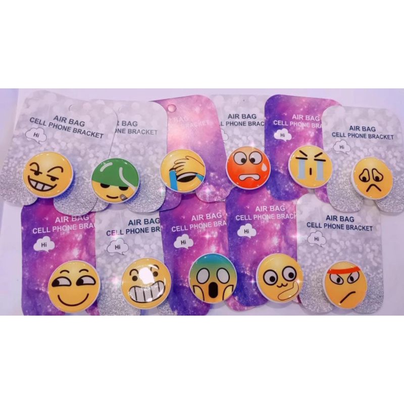 Jual POP SOCKETS EMOTICON/EMOSI | Shopee Indonesia