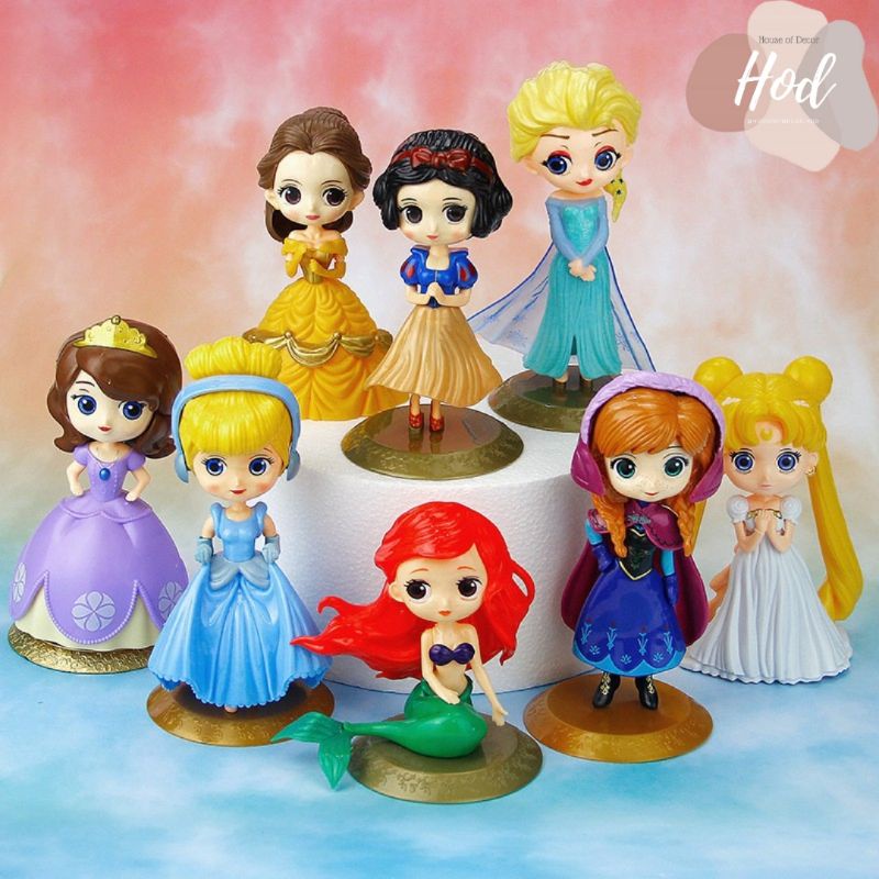 Jual Topper Princess Disney Hiasan Kue Dekorasi Meja Hiasan Ornamen ...