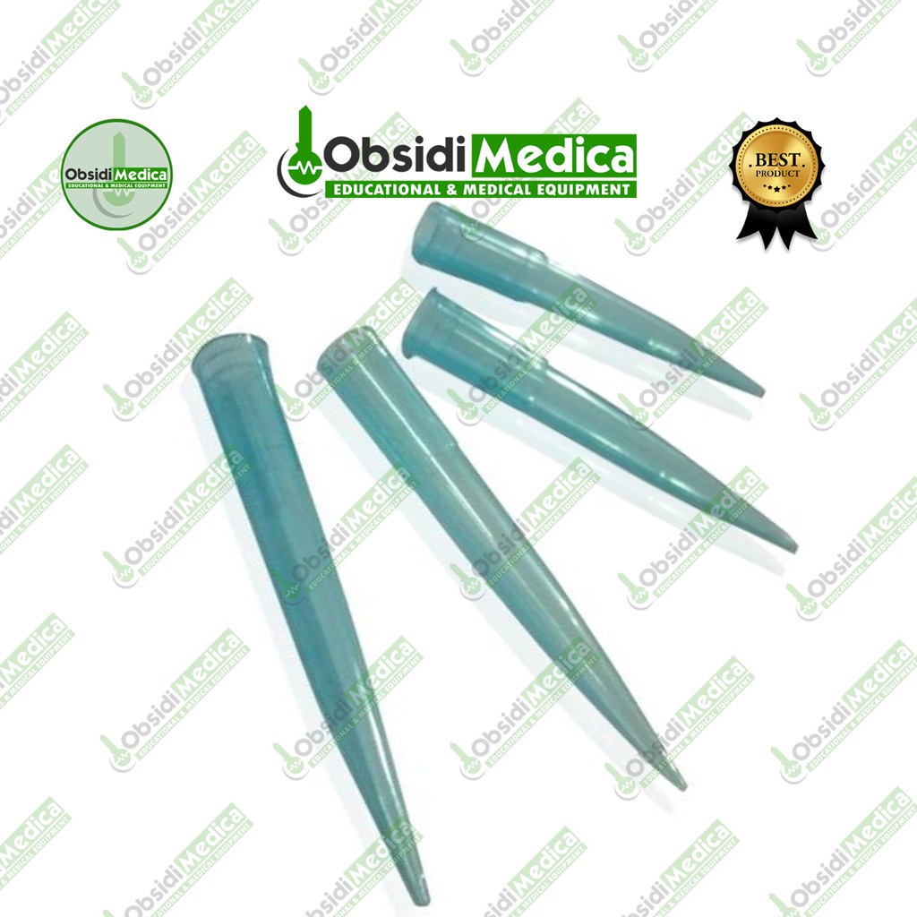Jual Blue Tips Micropippette Tip Biru Mikropipet Pack 1000uL 1ml 500pcs ...