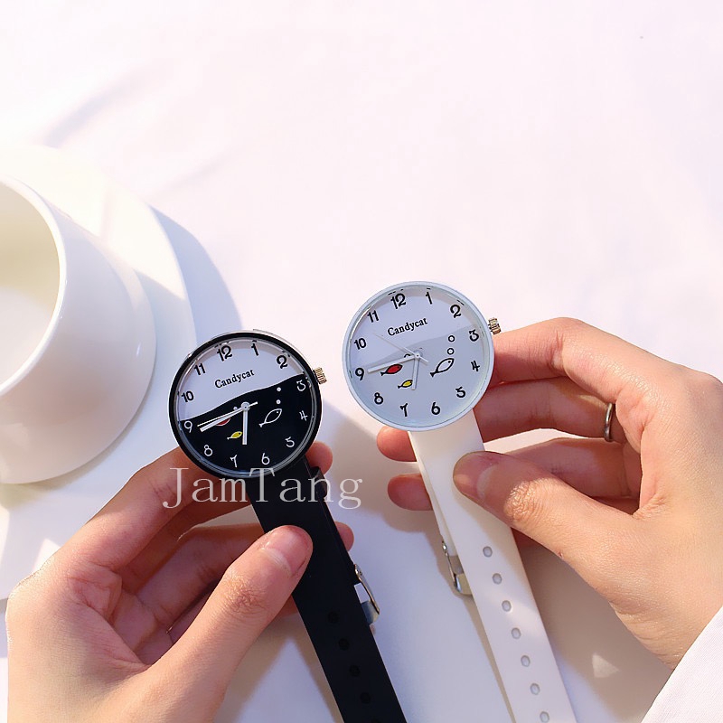 Jual Jam Tangan Wanita Korean Harajuku Gaya Simple JAM TANGAN WANITA ...