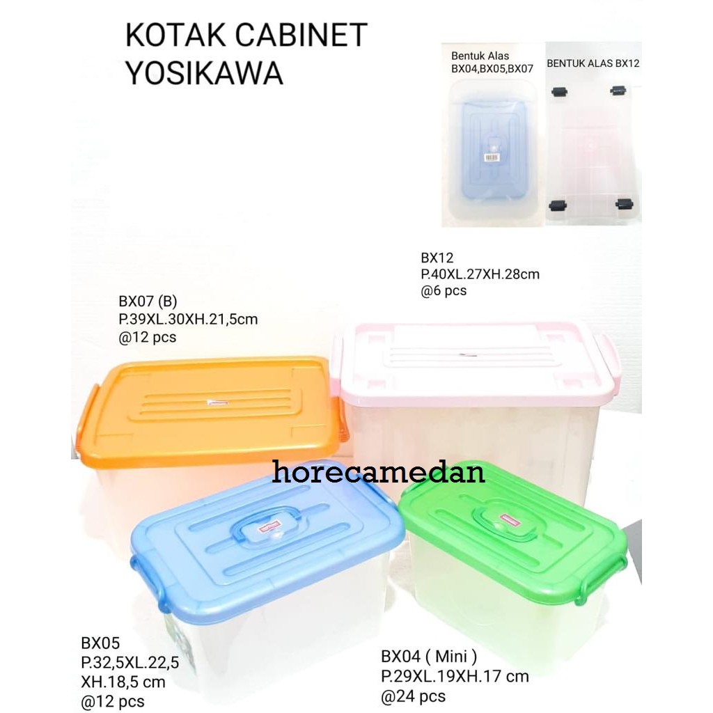 Jual Kotak Kabinet Yosikawa Mini 8liter 29cm / BoX Storage Kotak ...
