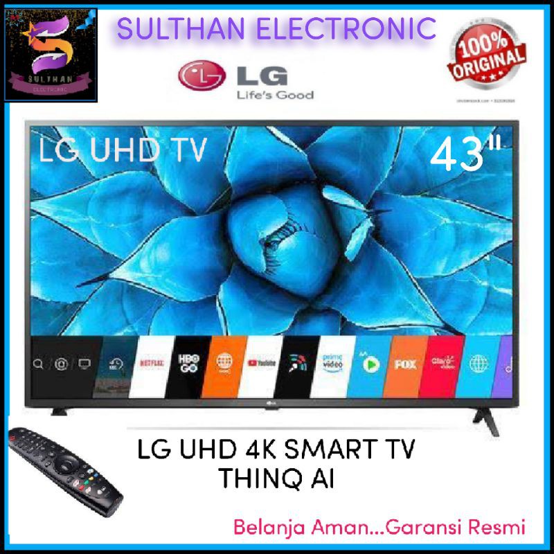 Jual TV LED LG 43UN7300 SMART TV UHD 4K-PTC REMOTE MAGIC 43 INCH ... Jual TV LED LG 43UN7300 SMART TV UHD 4K-PTC REMOTE MAGIC 43 INCH ...