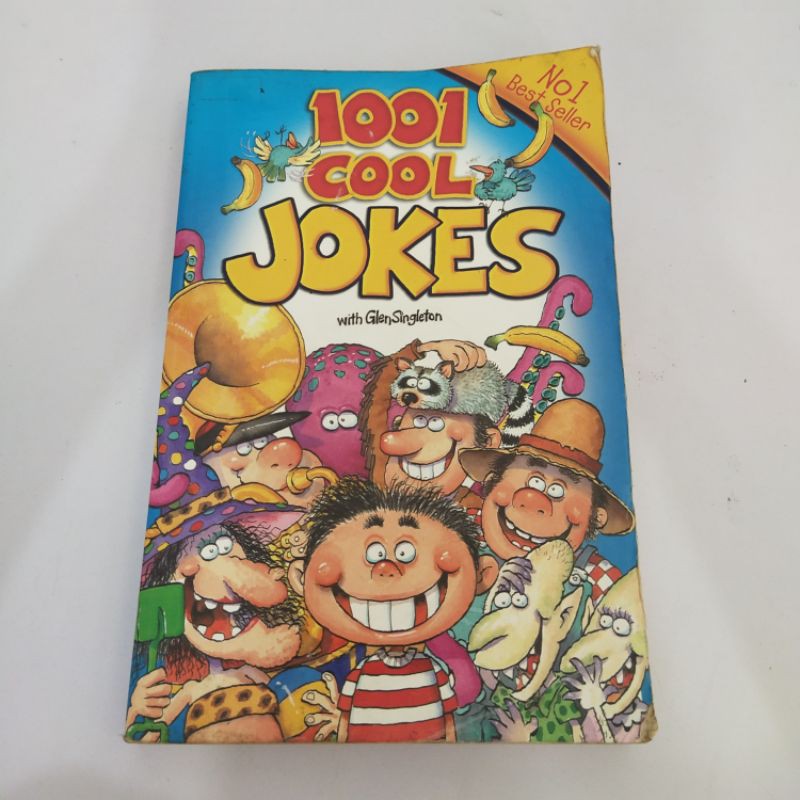 Jual Buku Obral Super Murah - Buku 1001 Cool Jokes with Glen Singleton ...